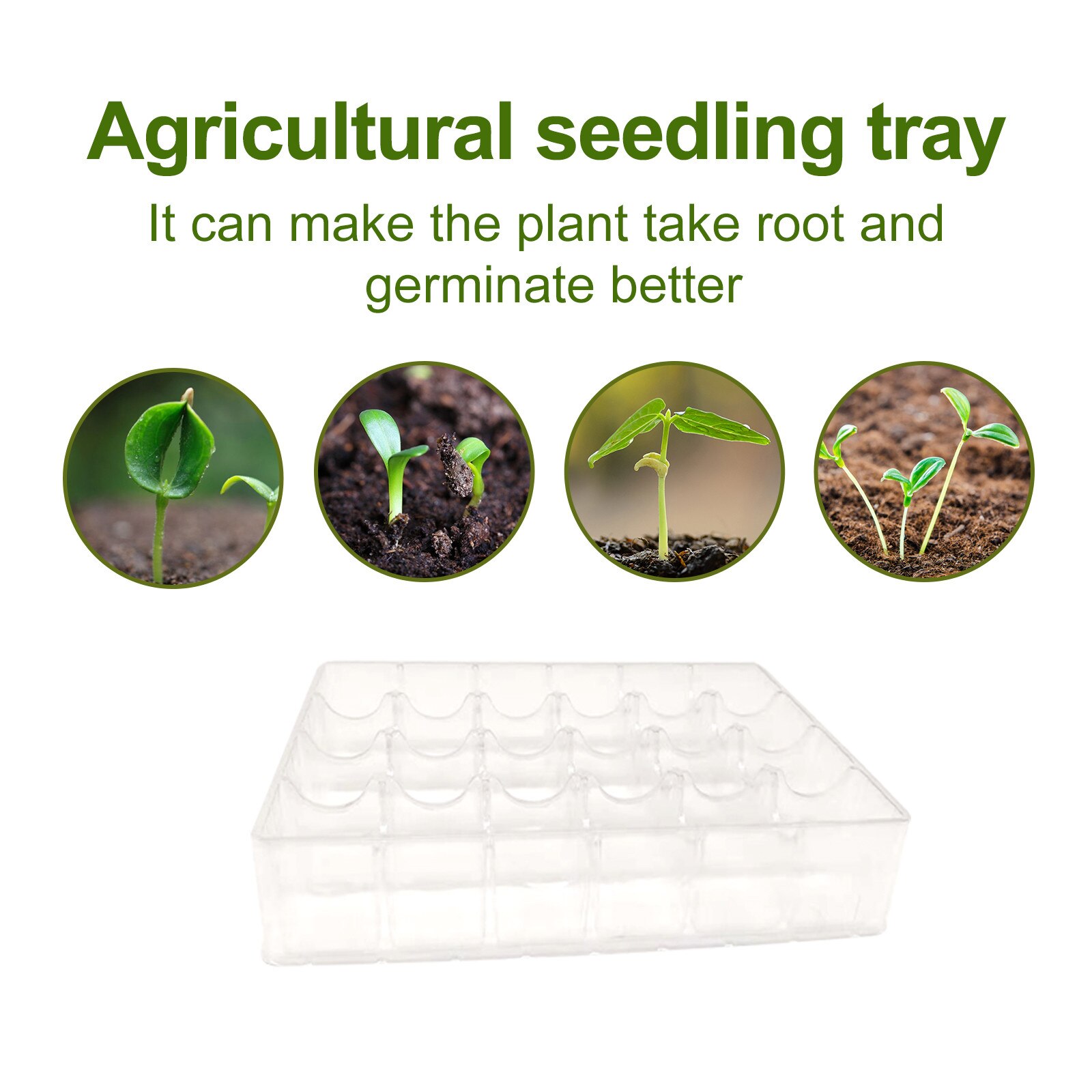 F# Garden Cultivation Pot Square Transparent Agric... – Grandado