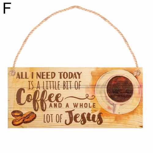 Countryside English Letters Wooden Wall Hanging Pl... – Grandado