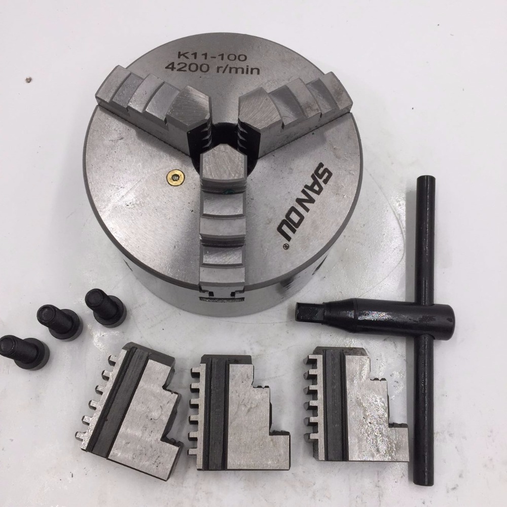 3 Jaw Lathe Chuck 80mm 100mm 125mm 130mm 160mm 200... – Vicedeal