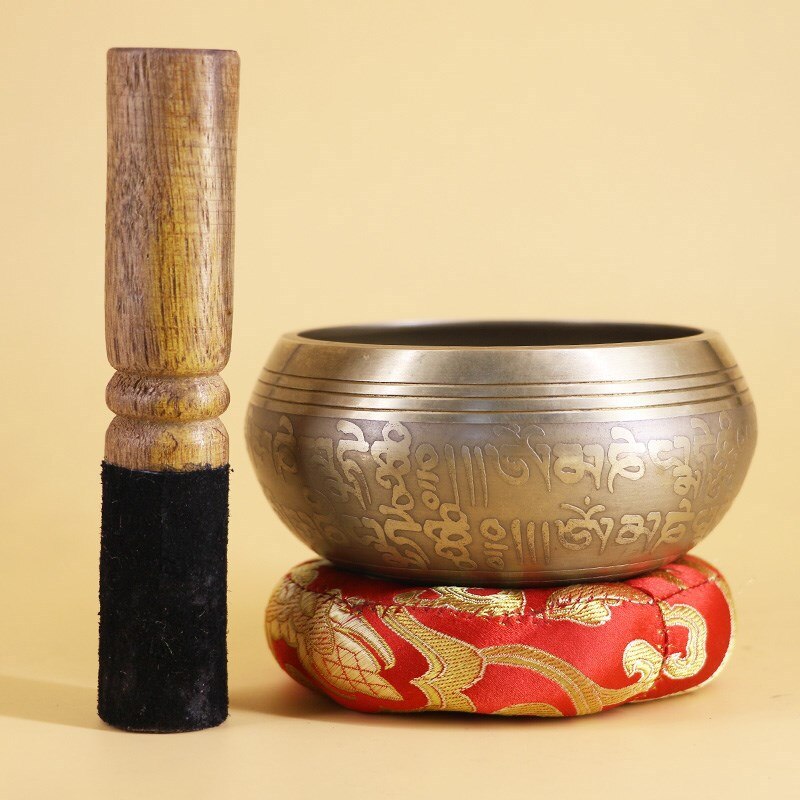 Nepal Handmade Tibetan Singing Bowl Set Decorative... – Vicedeal