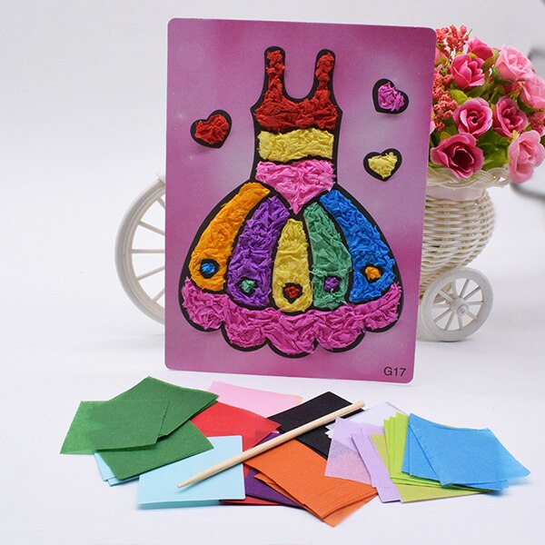 Felt Paper Handicraft Toys For Children Diy Dress ... – Grandado