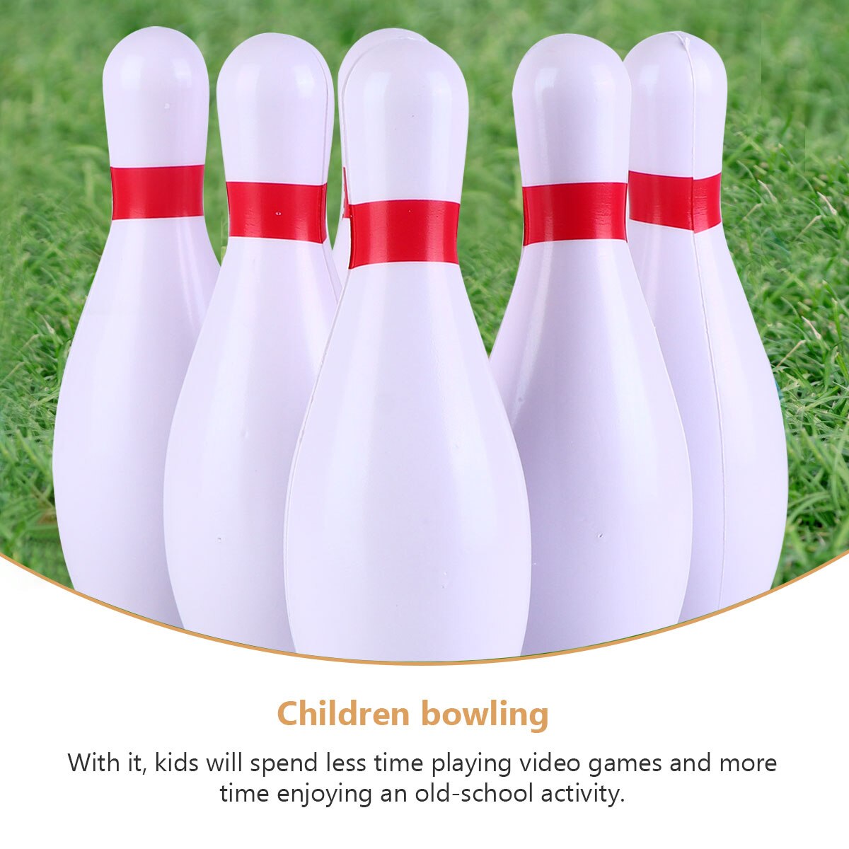 1 Set Colorful Bowling Ball Kit Indoor Outdoor Spo... – Grandado
