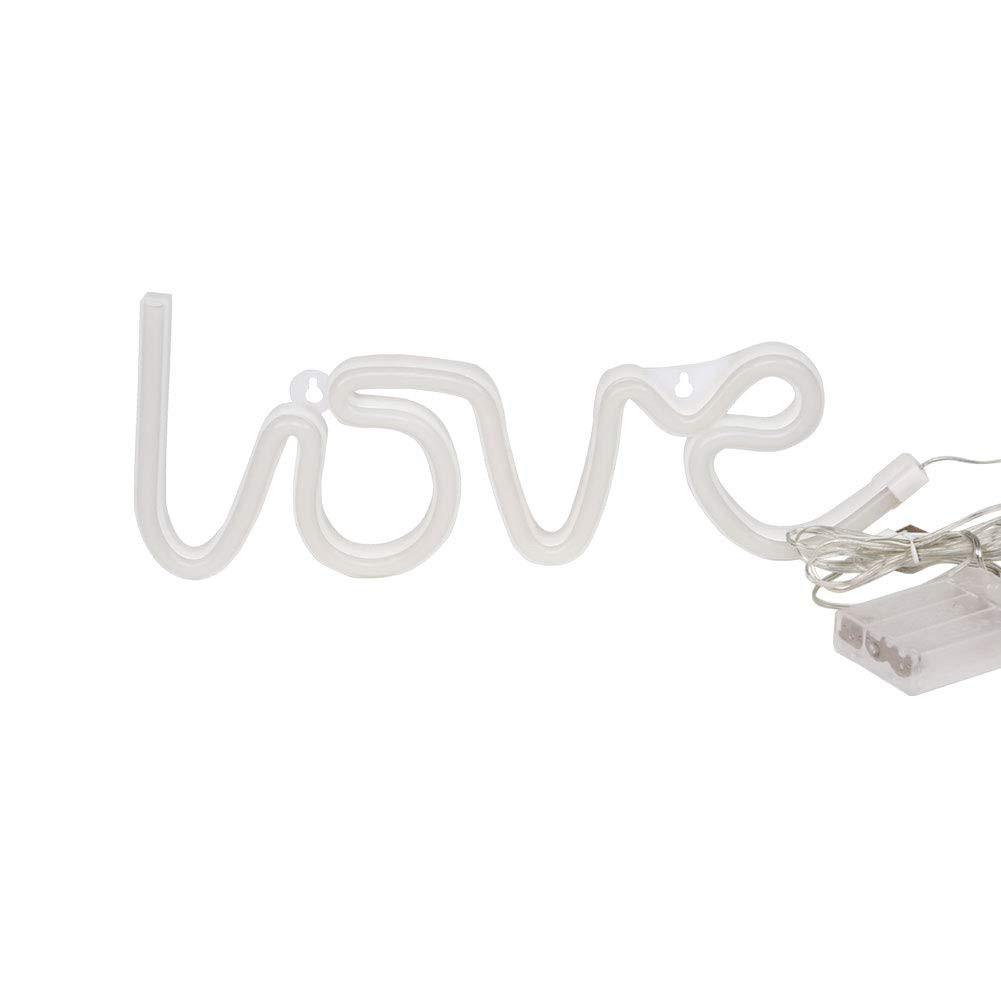 Home Decor LOVE Neon Light USB Powered Wall Decor ... – Grandado