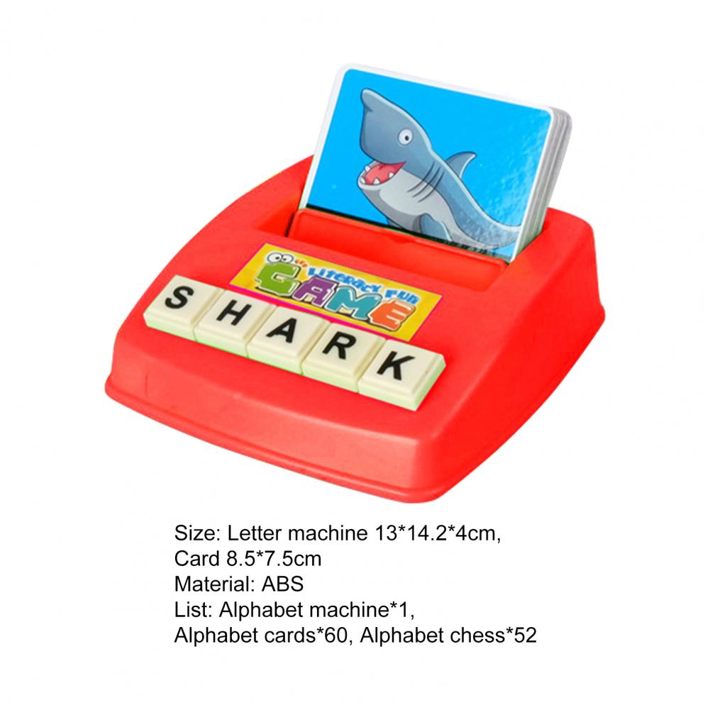 Educational Toys 1 Set Letter Game Machine Educati... – Grandado