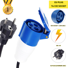 Evse Schuko Plug Naar Cee Socket Voor Elektrische ... – Vicedeal