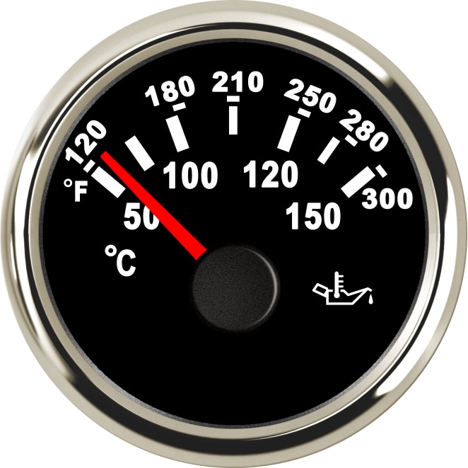 50~150 Celsius Oil Temp Gauge With Red Backlight &... – Vicedeal