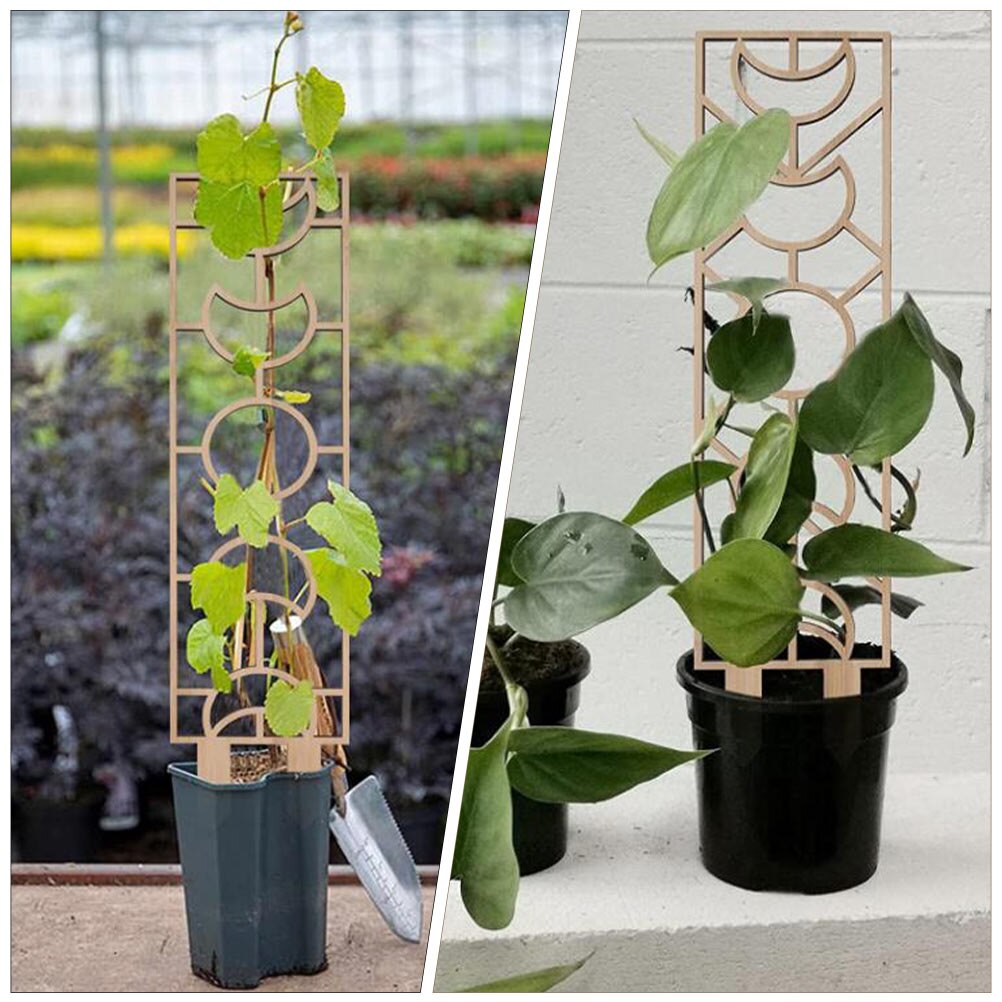 2pcs Wooden Plant Trellis Indoor Moon Vine Trellis... – Grandado