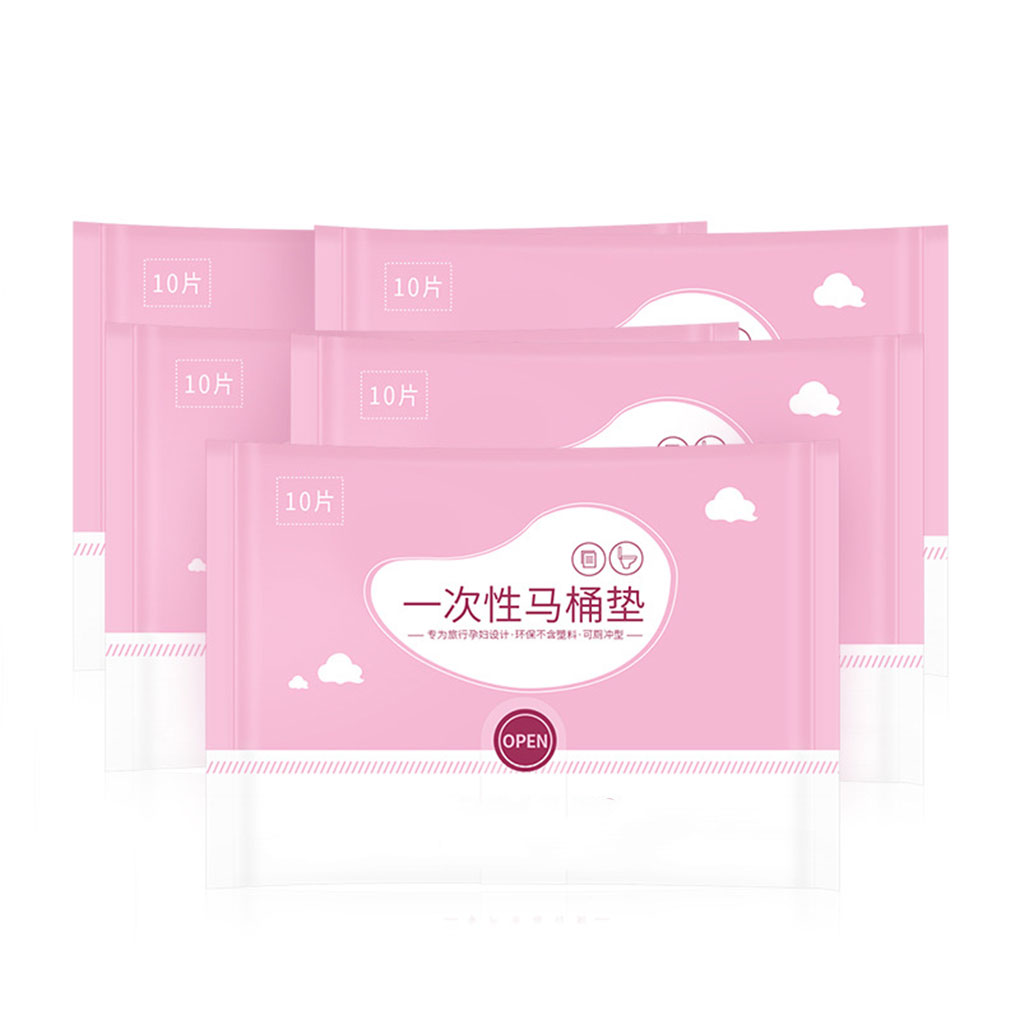 10Pcs Water-soluble Disposable Toilet Seat Paper M... – Vicedeal