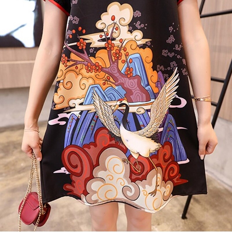 Modern Chinese Dress Qipao Velvet Cheongsam Qi Pao... – Grandado