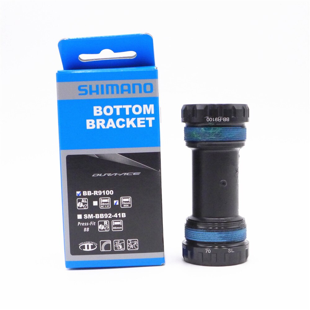 Shimano BB-R9100 Italienischen Gewinde 70mm Rennra... – Vicedeal