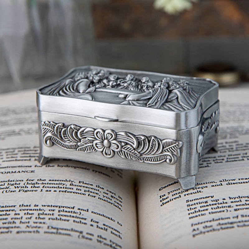 Rosary Necklace Jewelry Storage Box Catholic Chris... – Grandado