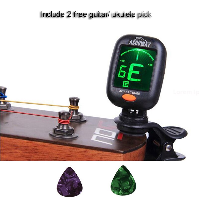 Acouway Guitar Ukulele Tuner Violin Bass Electroni... – Grandado