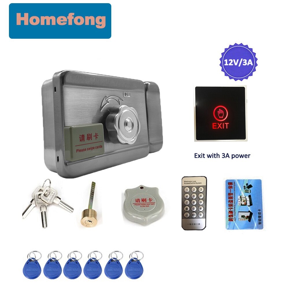 Homefong Electronic Lock With 3A Power Supply Exit... – Grandado