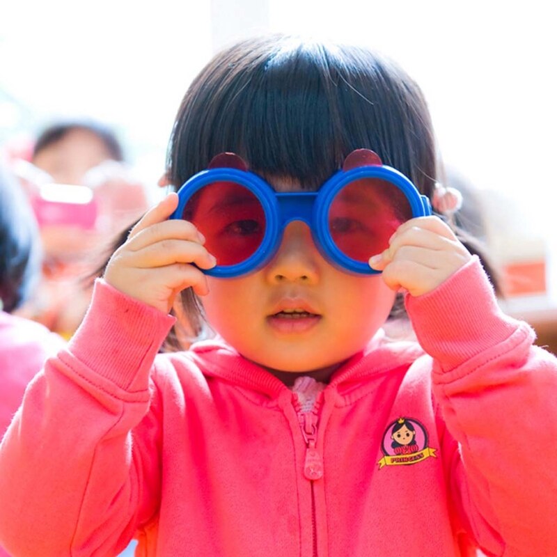 Kids Three Primary Color Glasses Replaceable Lense... – Grandado