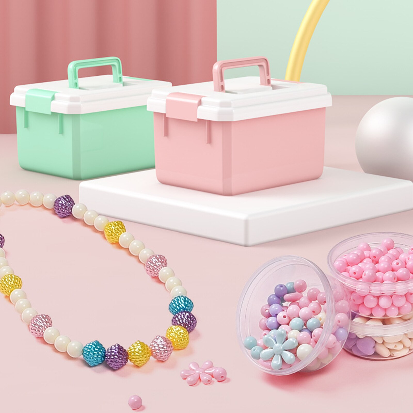 DIY Handmade Beaded Toy with Accessory Set Childre... – Grandado