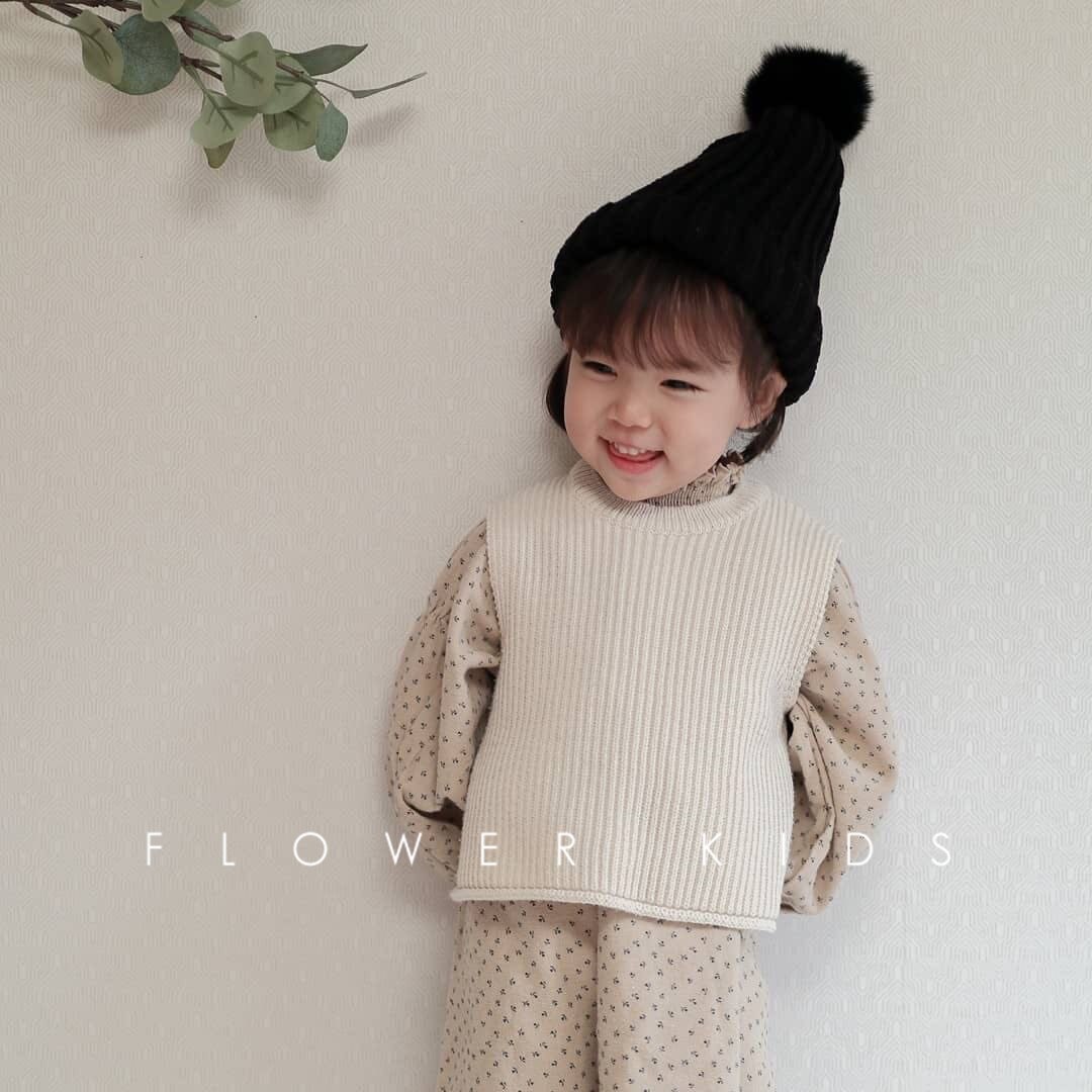 Spring Girls Knitted Vest Kids Korean Vests Childr... – Grandado