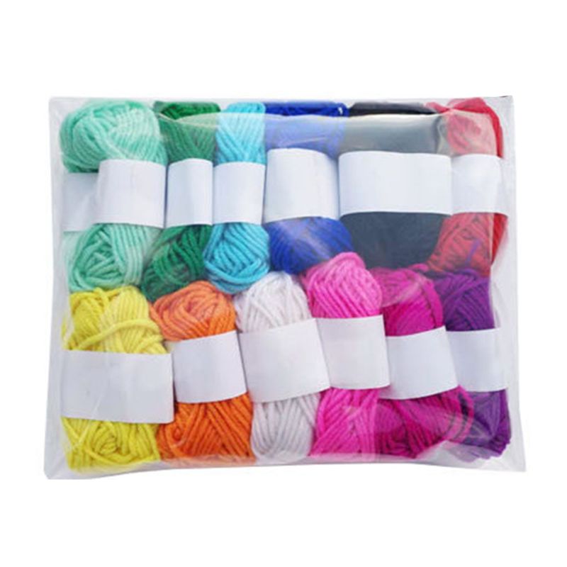 12 Assorted Colors Children DIY Knitting Wool Yarn... – Vicedeal