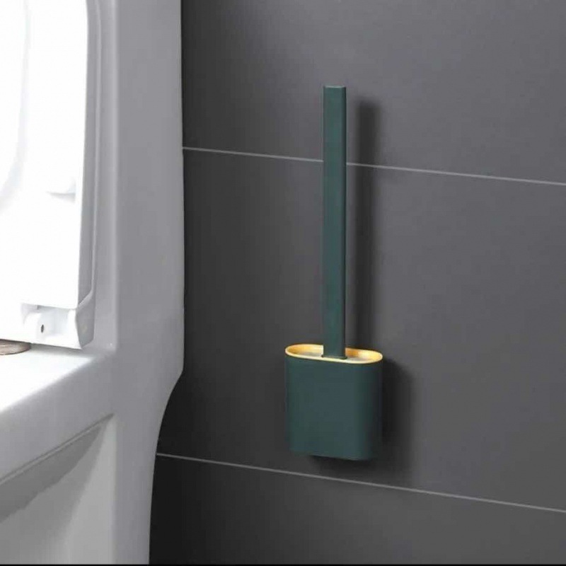 Japanse Siliconen Toiletborstel Muur Gemonteerde M... – Vicedeal