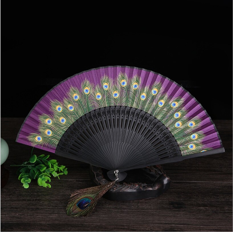 Chinese wind fan fan zijde doek huwelijksgeschenke... – Vicedeal
