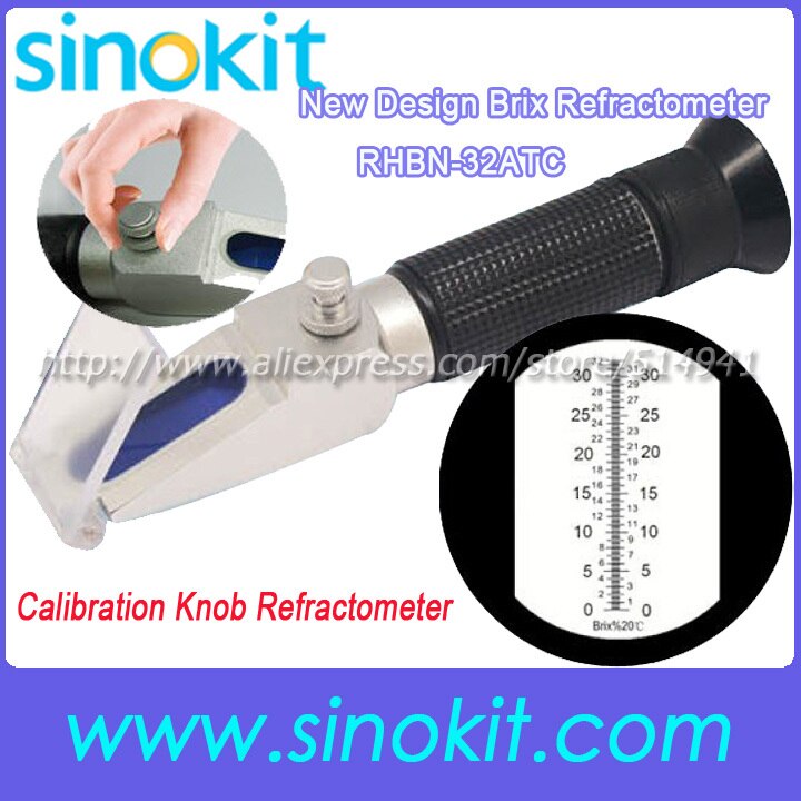 0-32%Brix with Calibration knob refractometer RHBN... – Grandado