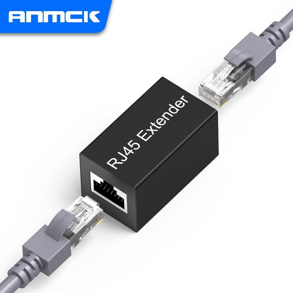 Anmck 40Gbps RJ45 Adapter Female Extender Plug CAT... – Grandado