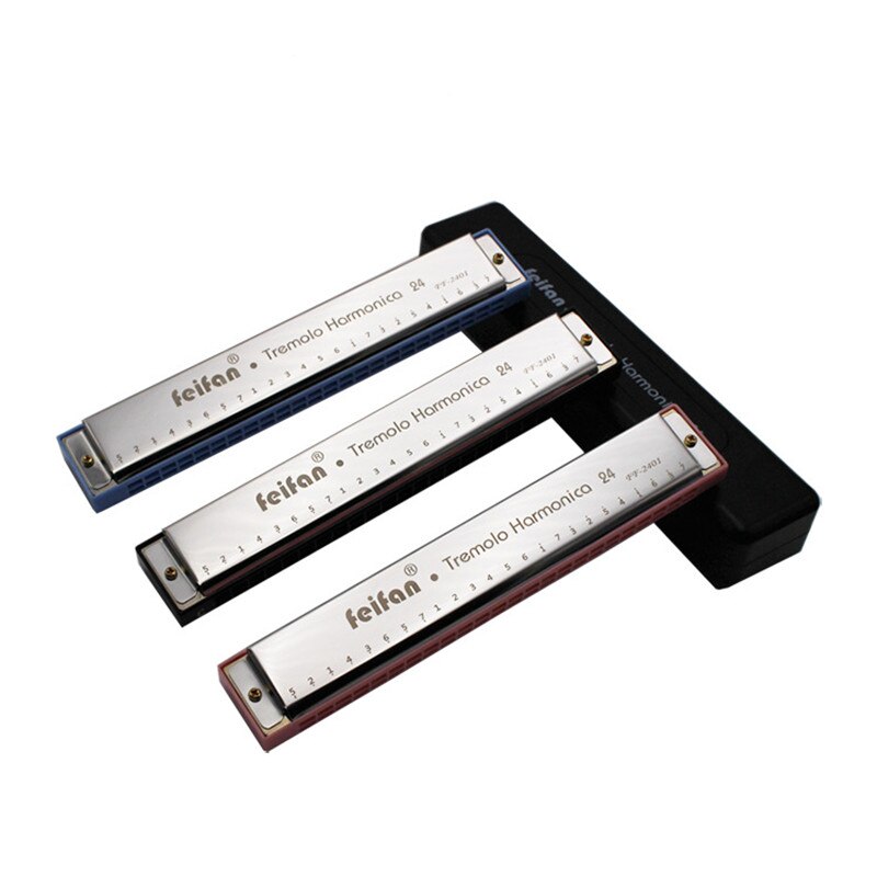 Musical Instruments ZONAEL Popular 24 Hole Tremolo... – Vicedeal