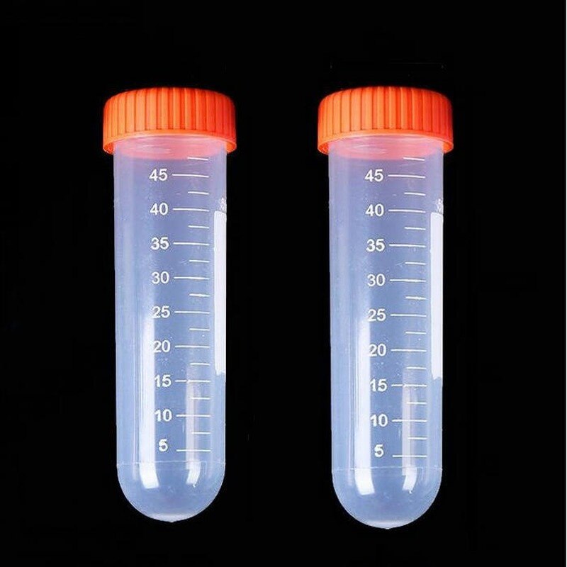50Pcs/Lot 50ml Clear Plastic centrifuge tube PP Mi... – Grandado