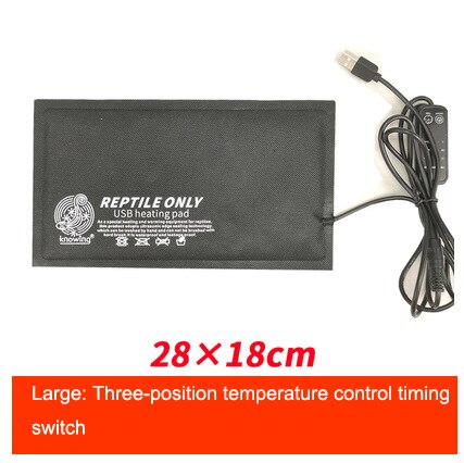 Reptile pet USB heating pad adjustable temperature... – Grandado