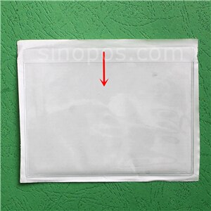 Adhesive Vinyl Pouch, A5 A4 tag PVC envelope self-... – Grandado