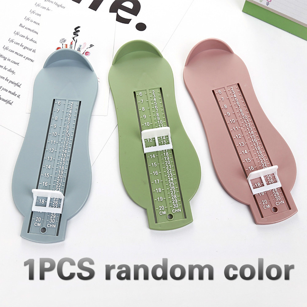 3 Colors Baby Foot Ruler Kids Foot Length Measurin... – Vicedeal