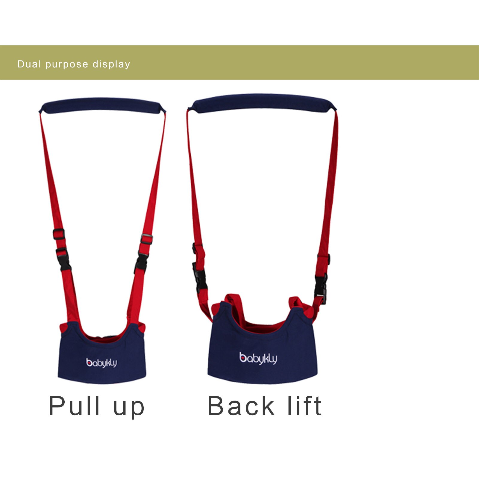 Adjustable learning belt for toddlers from 8 to 18... – Vicedeal