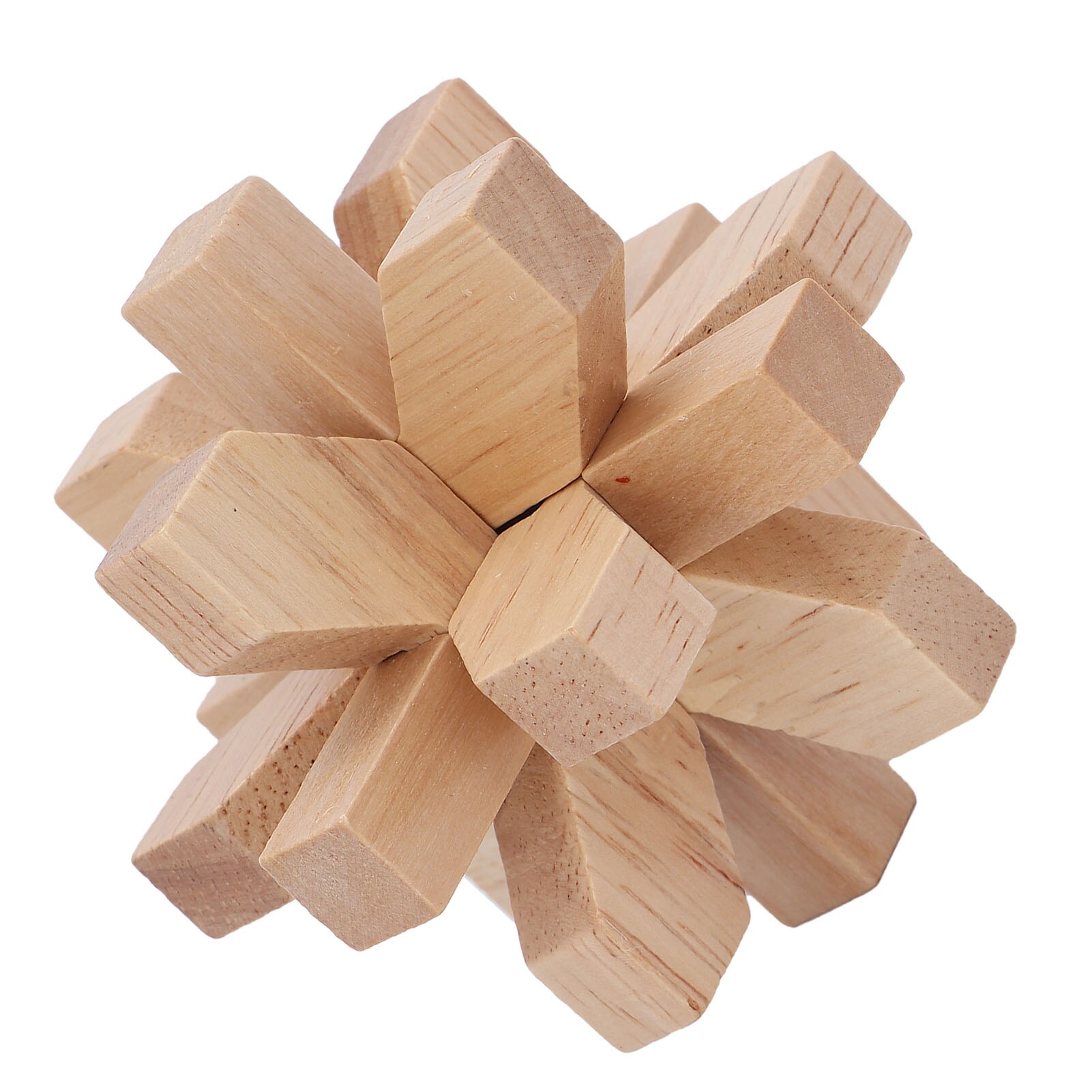 Wooden Brain Teaser Intelligent Brain Teaser Brain... – Grandado