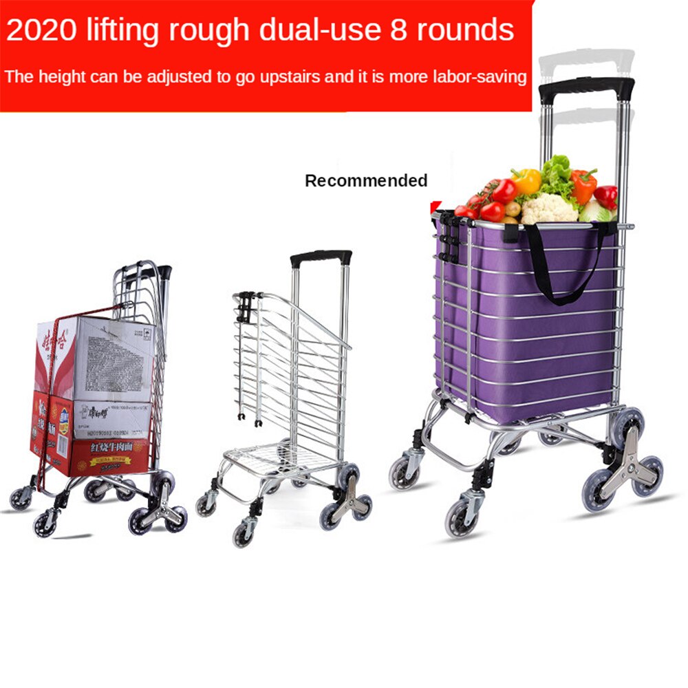 B-LIFE Step Up Foldable Grocery Shopping Cart Doll... – Grandado