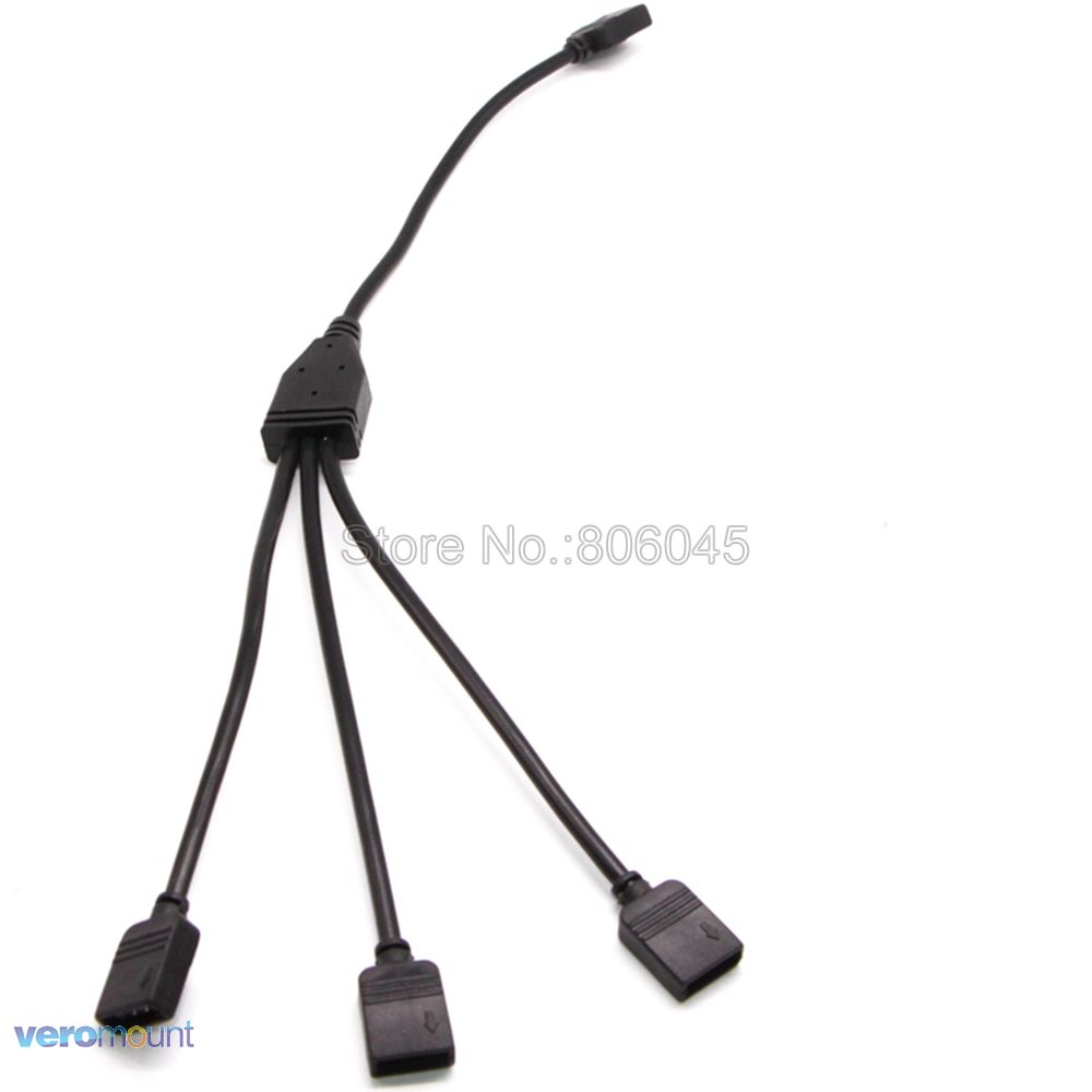 5V 3Pin 12V 4Pin RGB ARGB Splitter Extension Cable... – Grandado