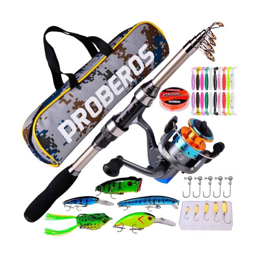 Practical Fishing Rod Kit Sturdy Fishing Tackle Ki... – Grandado