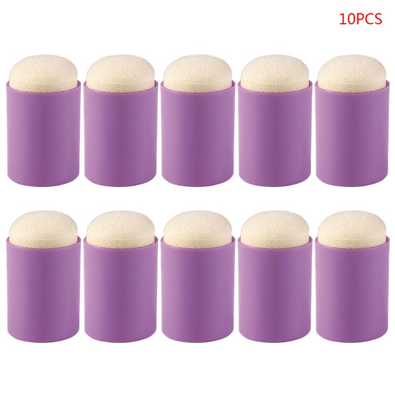 10pcs Sponge Finger Daubers Foam Painting Ink Pad ... – Vicedeal