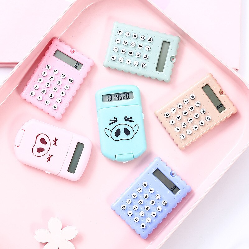 1757 Portable Calculator Cute Mini Students Arithm... – Grandado