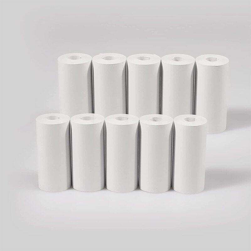 10 Rolls Thermal Printing Paper Label Paper, Non-A... – Grandado