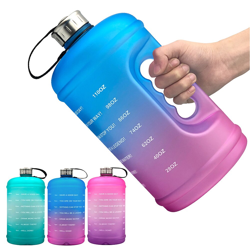 Water Bottle 2.2L with Handle Large Capacity Plast... – Vicedeal