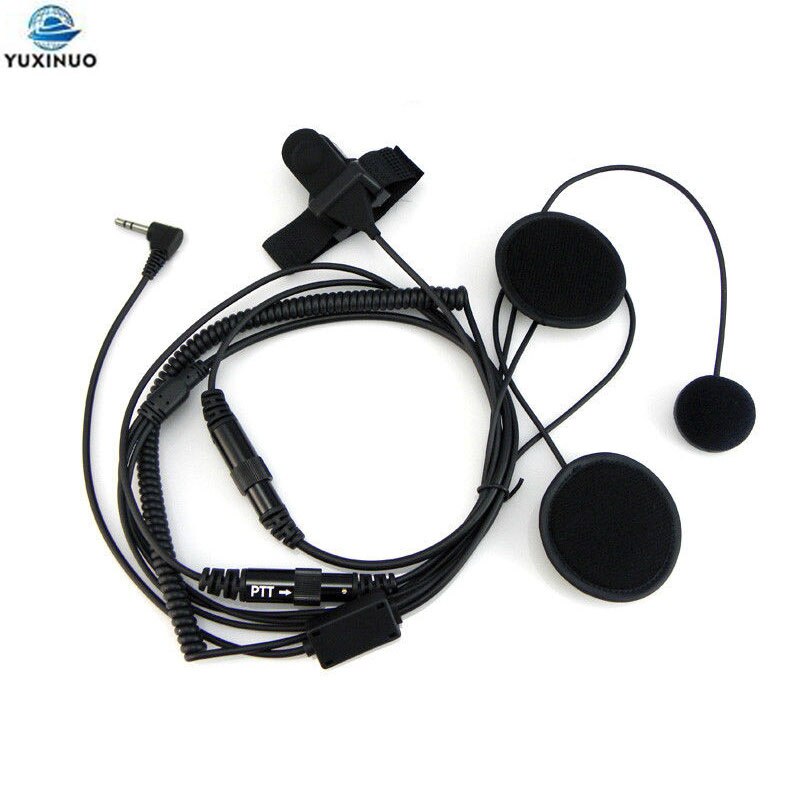 Motorcycle Helmet Headset 1 Pin 2.5mm PTT Micropho... – Grandado