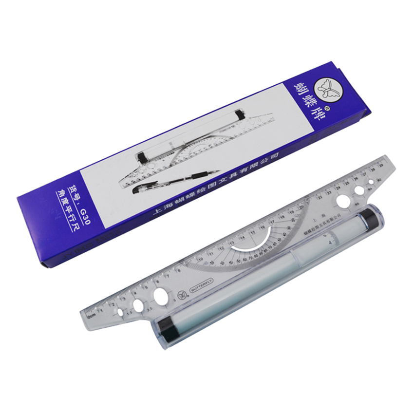 1PC 30cm Universal Foot Angle Parallel Ruler Drawi... – Vicedeal