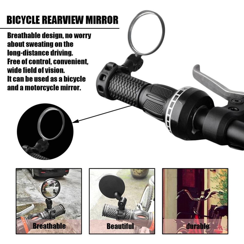 1pc Mini Mountain bike bicycle rearview mirror Wid... – Vicedeal