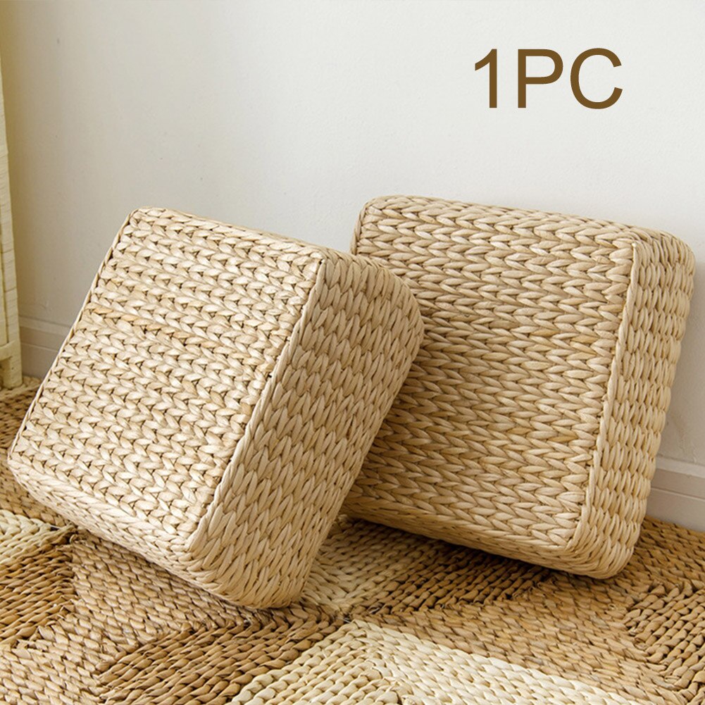 Mat Seat Cushion Meditation Knitted Straw Chair Ta... – Grandado