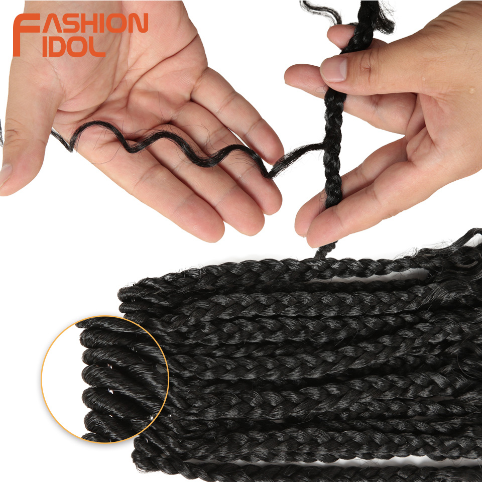 IDOL Micro Box Braid 24 inch Crochet Braids Synthe... – Grandado