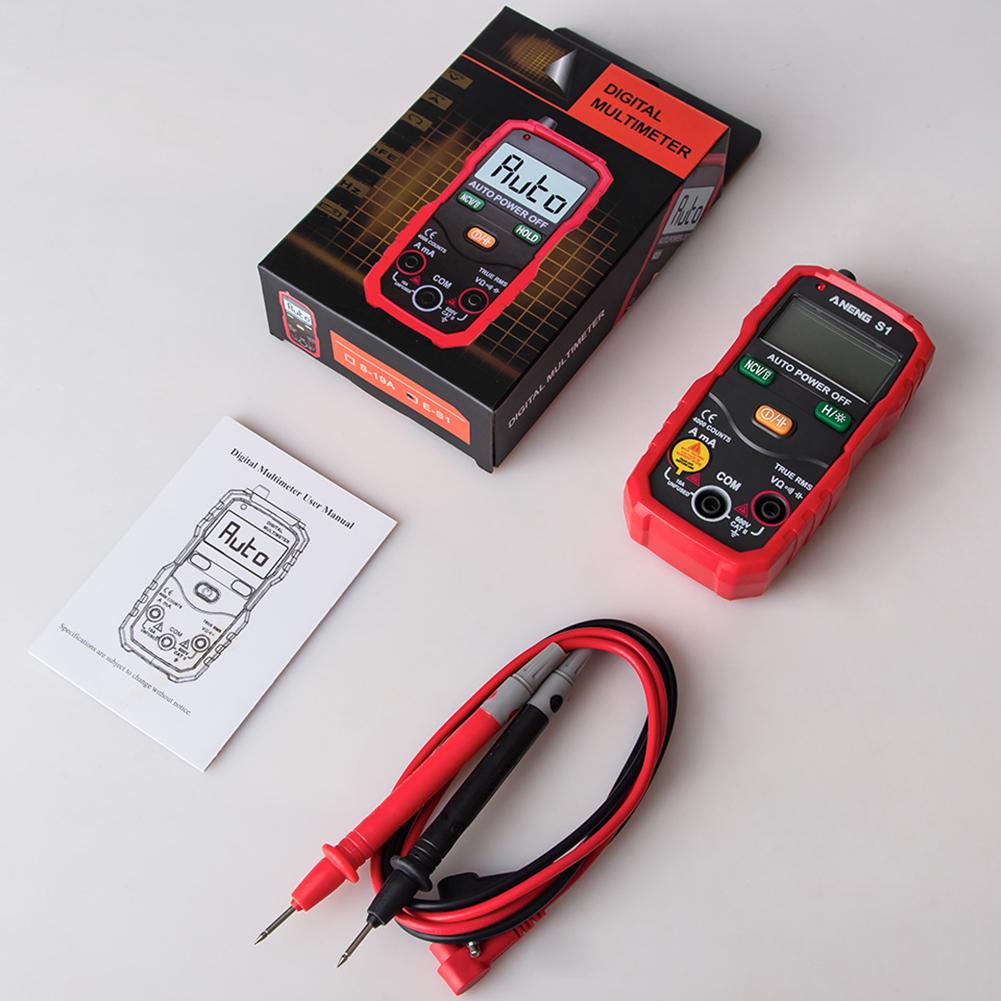 Aneng S1 Digitale Multimeter True Rms Auto Range P... – Grandado