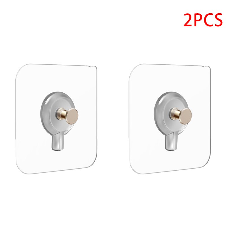 2/4 stk non-spore selvklæbende søm krog til fotora... – Grandado