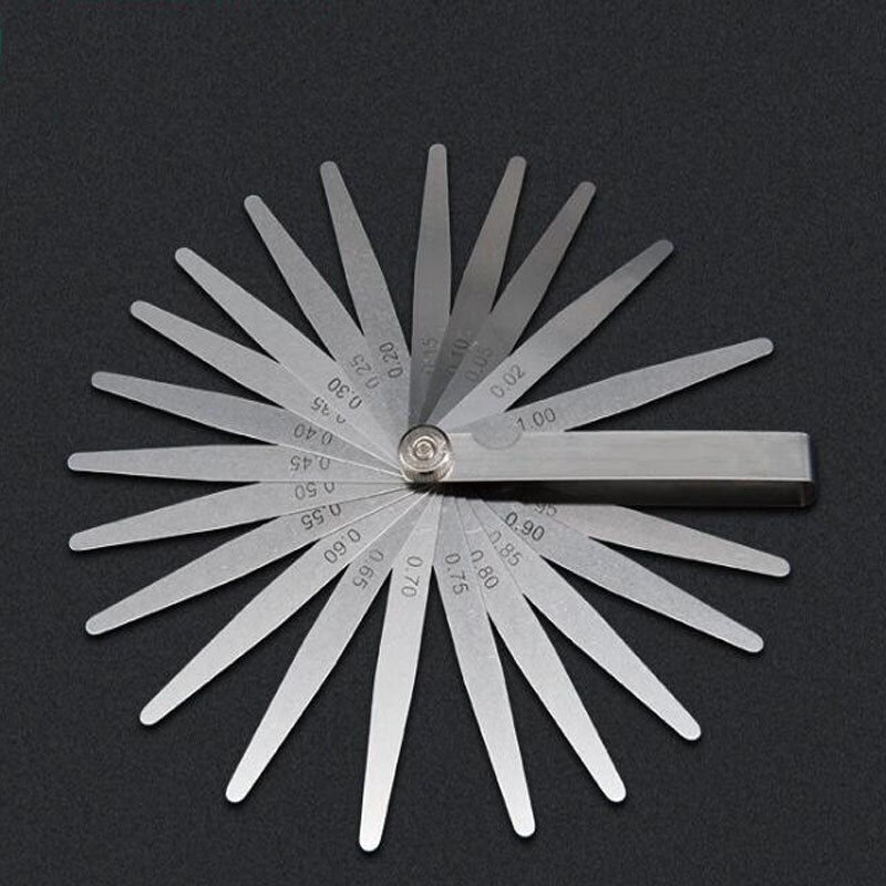 Stainless Steel Feeler Gauge 32 Blade Feet Male/In... – Vicedeal