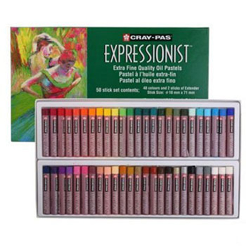 Sakura Oil painting stick 12/16/25/36/50 color chi... – Grandado