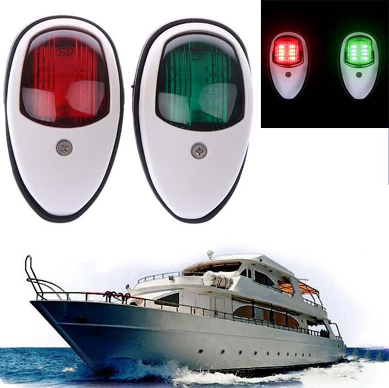 2X LED Navigation Light Signal Warning Lamp Signal... – Grandado