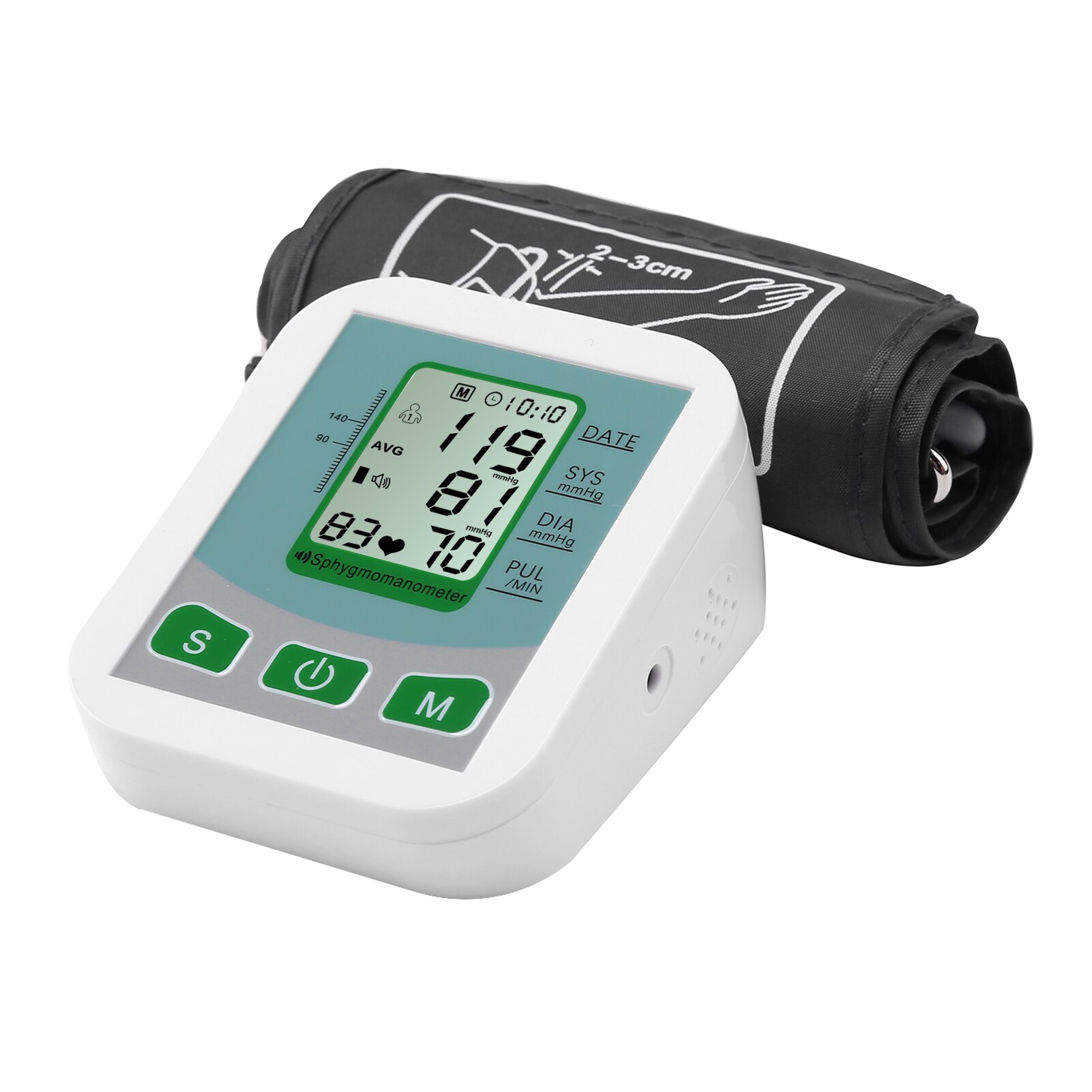 Digital Pressure Tonometer LCD Display Electronic ... – Vicedeal